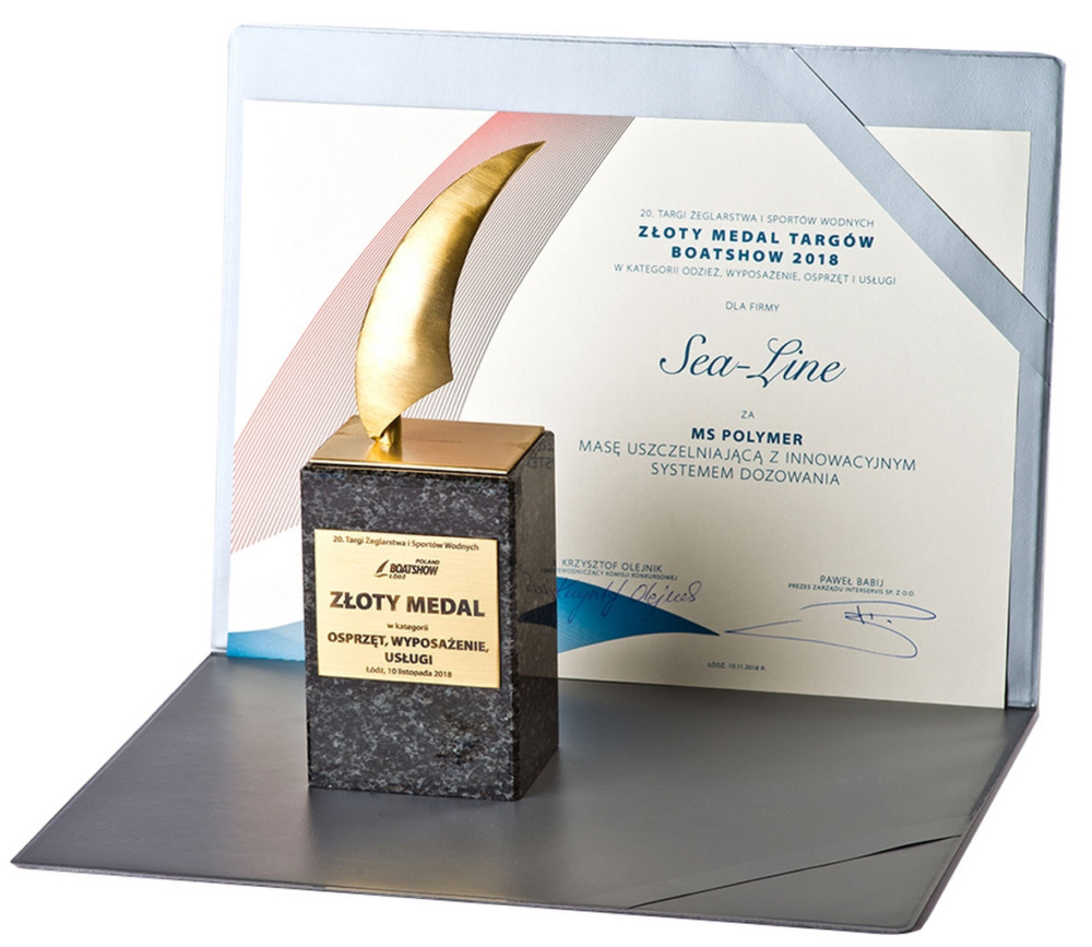 Medalla de oro para MS Polymer | Noticias | Sea-Line